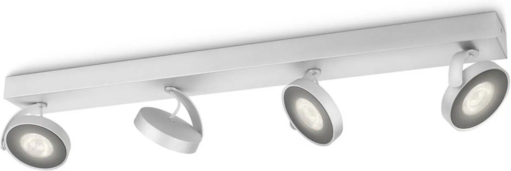 Philips Stropní bodové svítidlo LED šedá 4-žár.