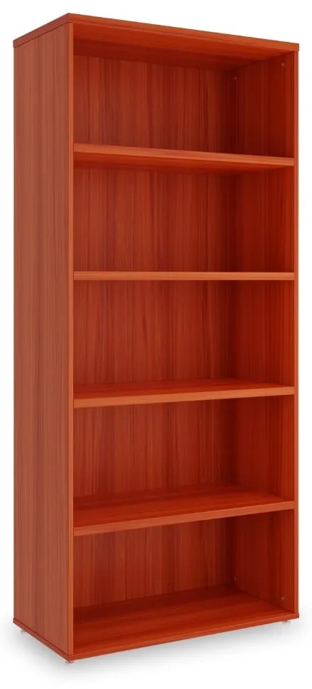 Vysoká skříň SimpleOffice 80 x 40 x 180 cm, třešeň