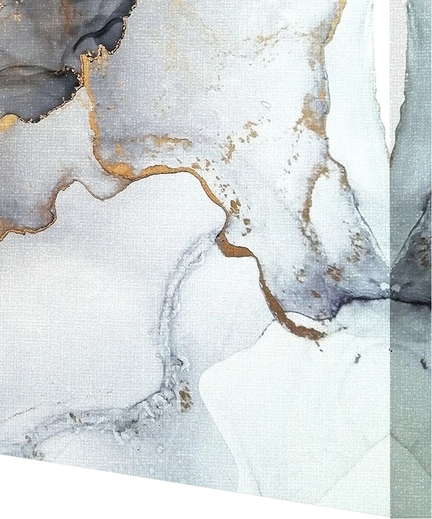 Obraz na plátně Black&Gold Abstraction