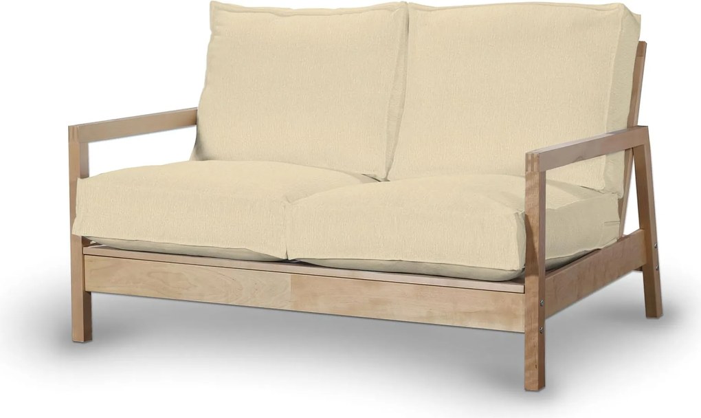 Potah na pohovku IKEA  Lillberg 2-místná nerozkládací barva krémová látka lesklé, pletený vzor