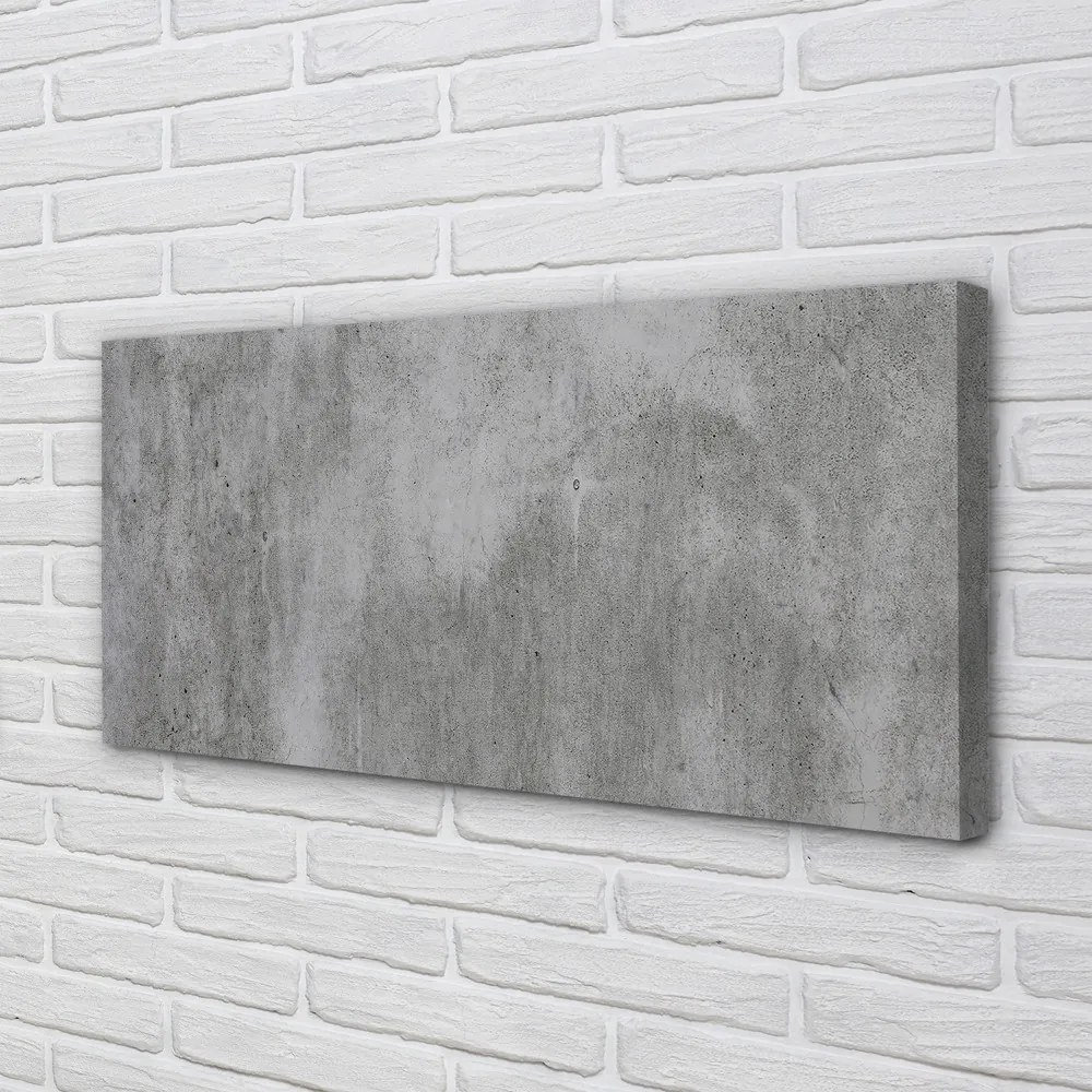 Obrazy na plátně stěna concrete kámen 100x50 cm