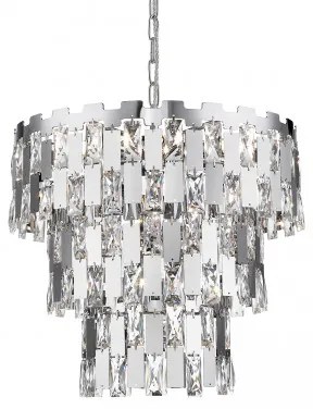 Zumaline Anzio Pendant Chrome Small P0480-07A-F4AC