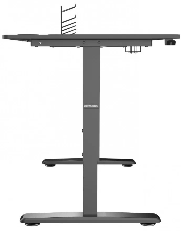 Herní stůl ULTRADESK CRUISER RED – 160x70 cm