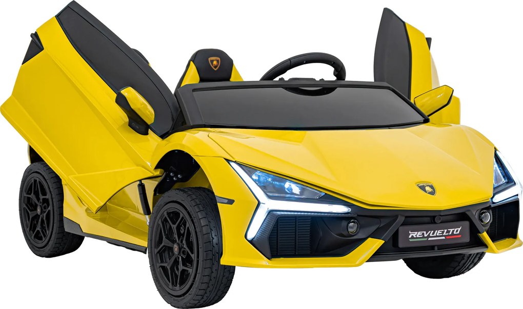 Ramiz Vozidlo Lamborghini Revuelto XL STRONG žluté
