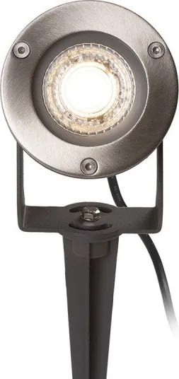 RED R13630 BLUESTAR na bodci antracitová 230V GU10 35W IP65 - RED - DESIGN RENDL