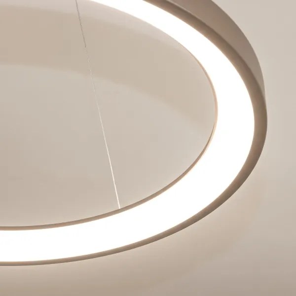 BRILAGI - LED Stm lustr na lanku FALCON SLIM LED/42W/230V pr. 50 cm béžová + DO