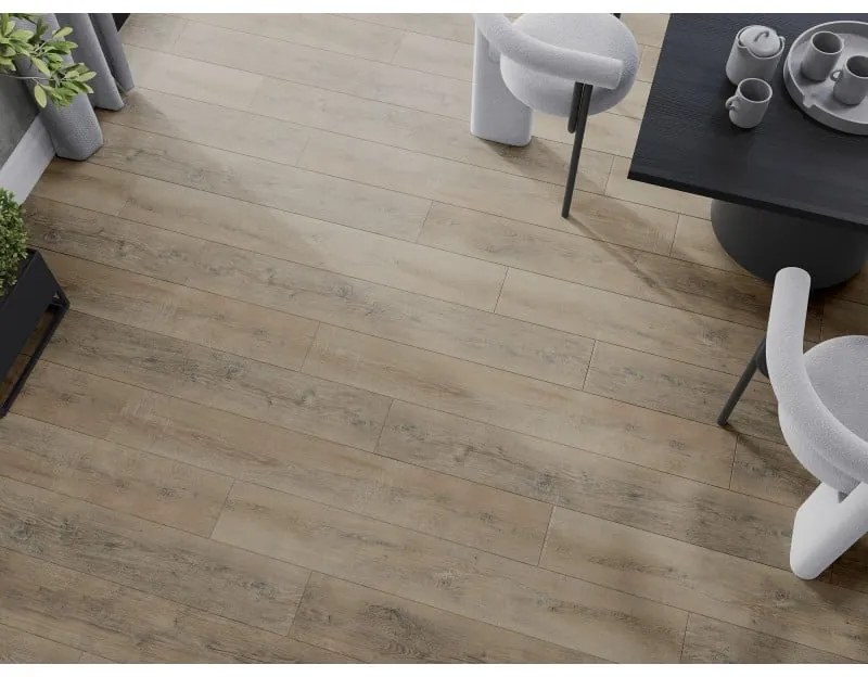Mexen Casa Grande, vinylová podlaha 1240x182 mm SPC 6,5 mm, IXPE 1,5 mm, 4stranná V-drážka, dub, F1014-1240-182-505-4V1-01