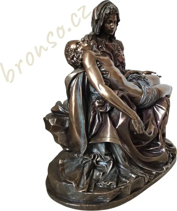 Socha Pieta – Panna Marie s Ježíšem, náboženská figurka, dekorace na oltář, Veronese WU72243V4