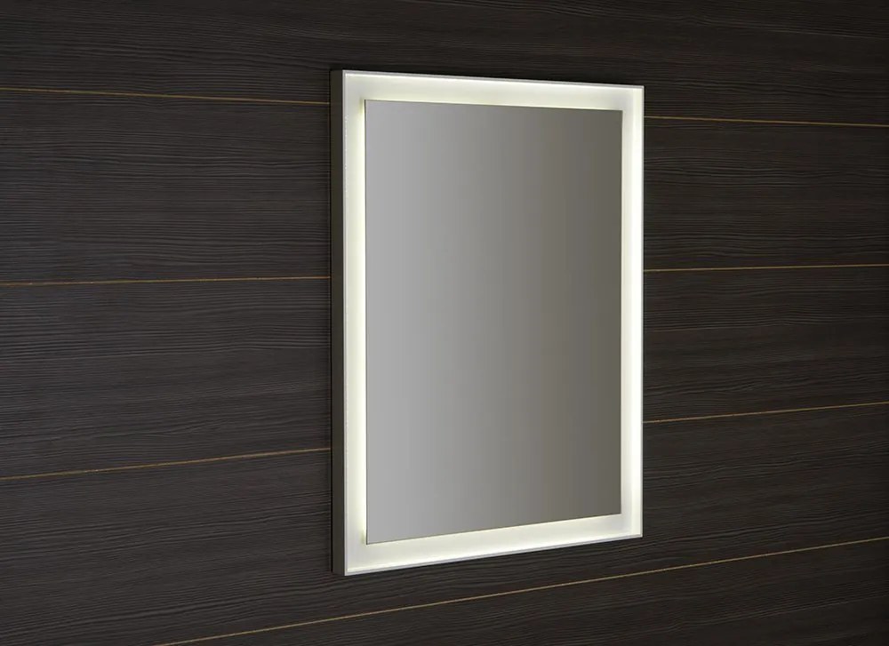 Sapho, FLUT LED podsvícené zrcadlo 900x700mm, bílá, FT090
