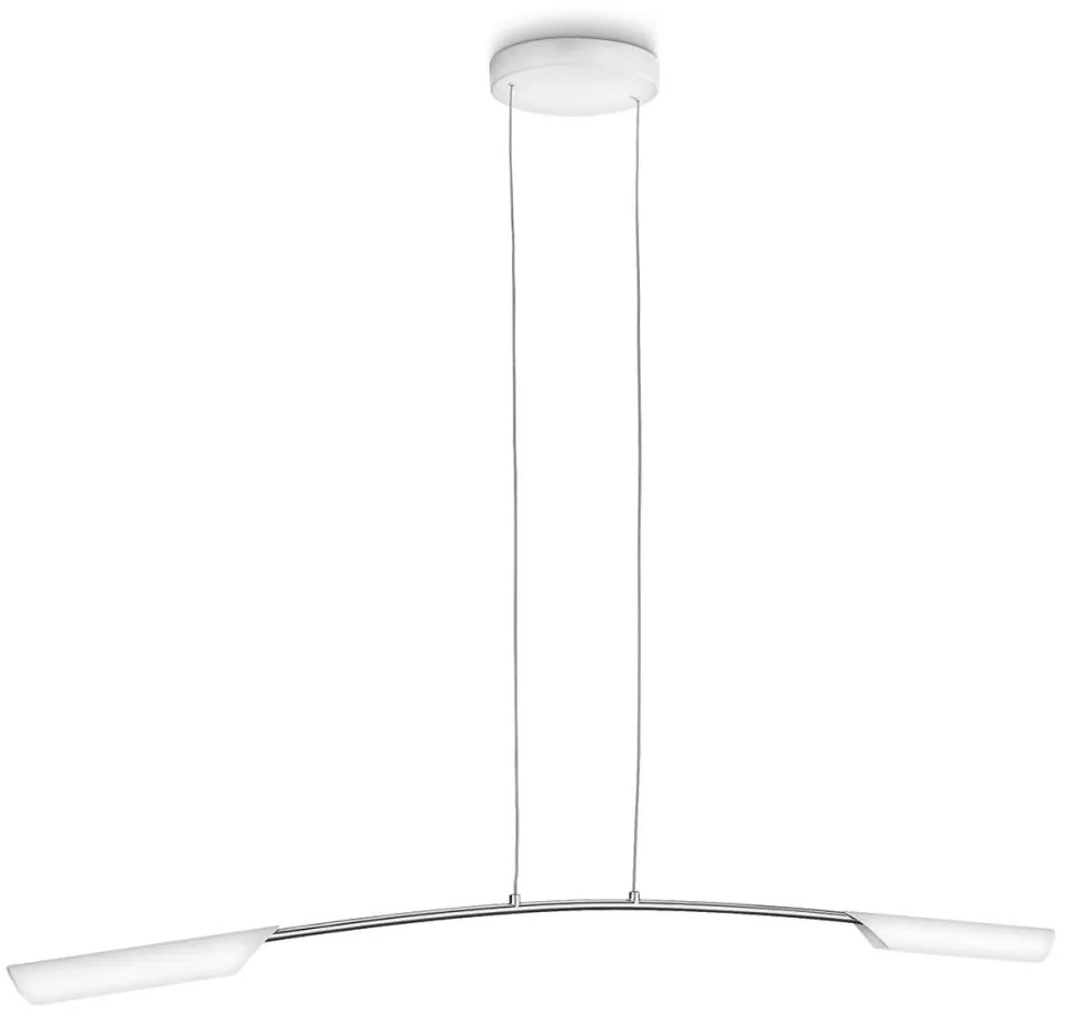 Philips Philips 37950/31/16 - LED Stmívatelný lustr na lanku LEDINO BIS 2xLED/7,5W P1839