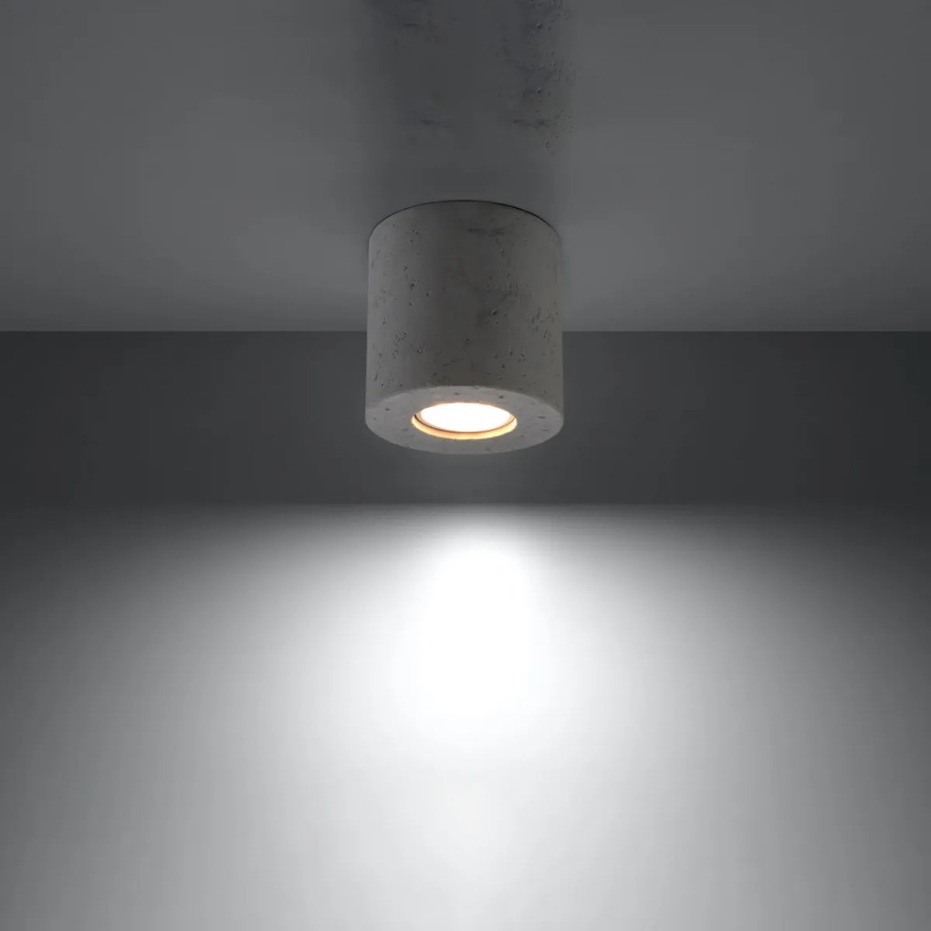 Sollux Lighting Stropní svítidlo ORBIS beton