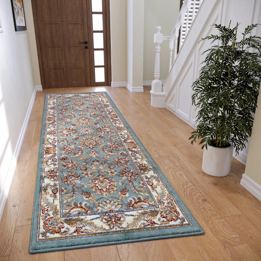 Hanse Home, Kusový koberec Luxor 105641 Reni Mint Cream, 140x200, modrá, ložnice