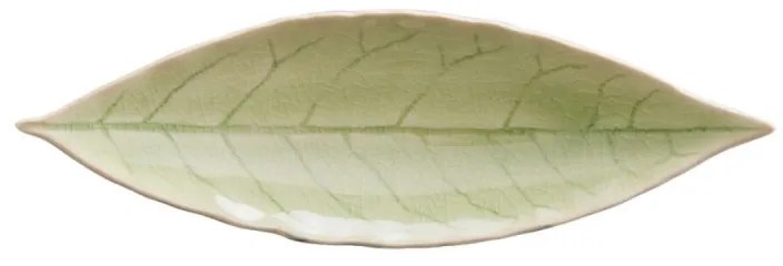 Talíř ve tvaru listu RIVIERA světle zelený 18 cm sada 6 ks
