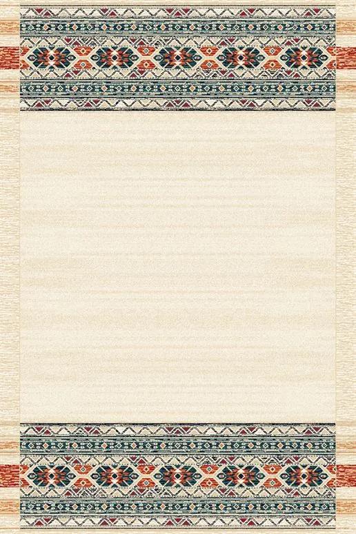 Kusový koberec vlněný Agnella Isfahan Tezume Světle Béžový Rozměr: 200x300 cm