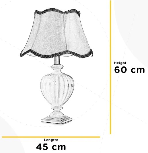ONLI - Stolní lampa DESY 1xE27/22W/230V 60 cm