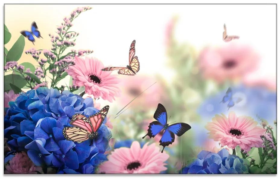 Malvis ® Obraz Motýlí život Velikost: 100x60 cm