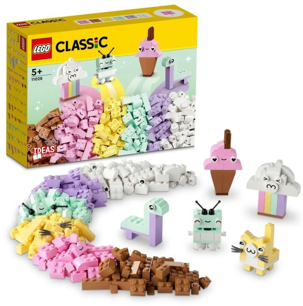 Lego stavebnice lego classic 11028 pastelová kreativní zábava