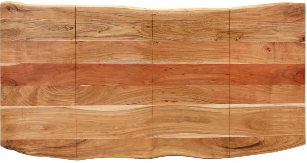 Jídelní stůl 180 x 90 x 76 cm masivní akáciové dřevo 286476