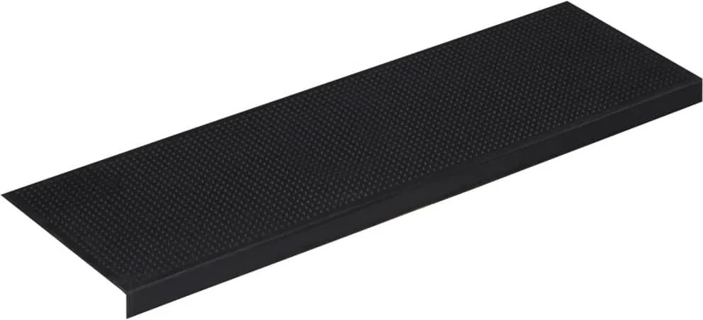 Nášlapy na schody 5 ks 25 x 75 cm guma 155640