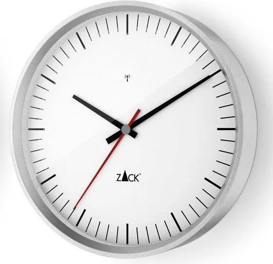 Rádiem řízené nástěnné hodiny Vida 24 cm bílé