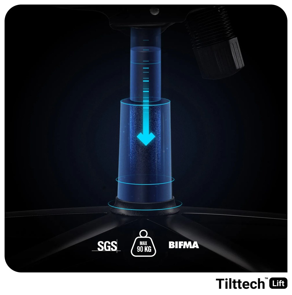 Látková herní židle Small Size, karmínový-antracitový: Diablo X-Player 2.0