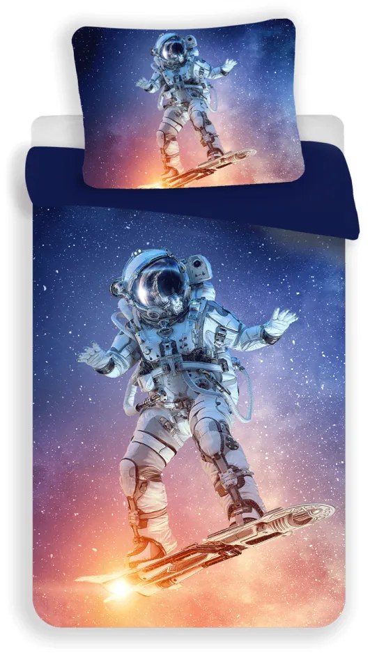 Smolka Polyesterové  povlečení 3D - Astronaut