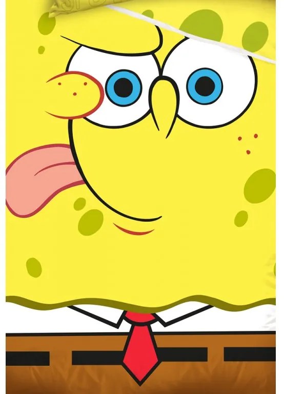 Dětské povlečení Sponge Bob Emoji 140x200/70x90 cm