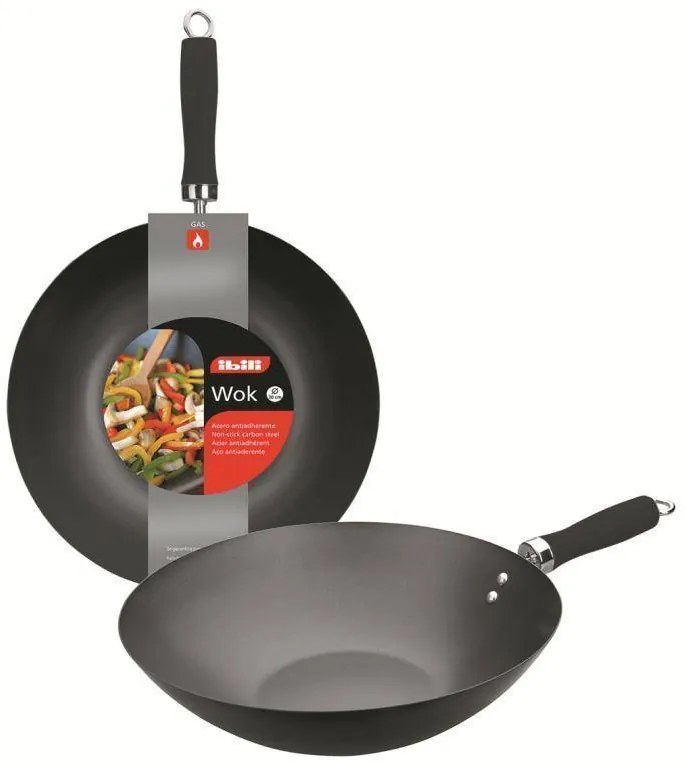 Pánev WOK Moka 30cm - Ibili