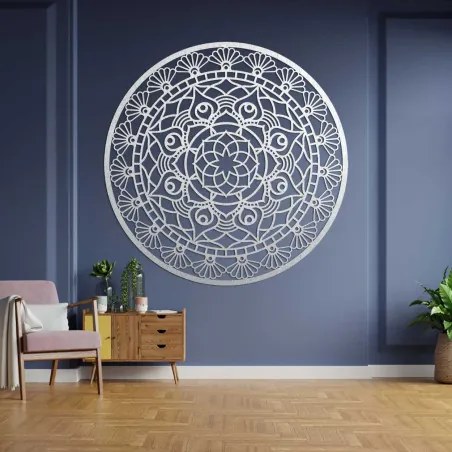 Dřevěná mandala na zeď – Symbol harmonie a pozitivní energie I SENTOP PR0176