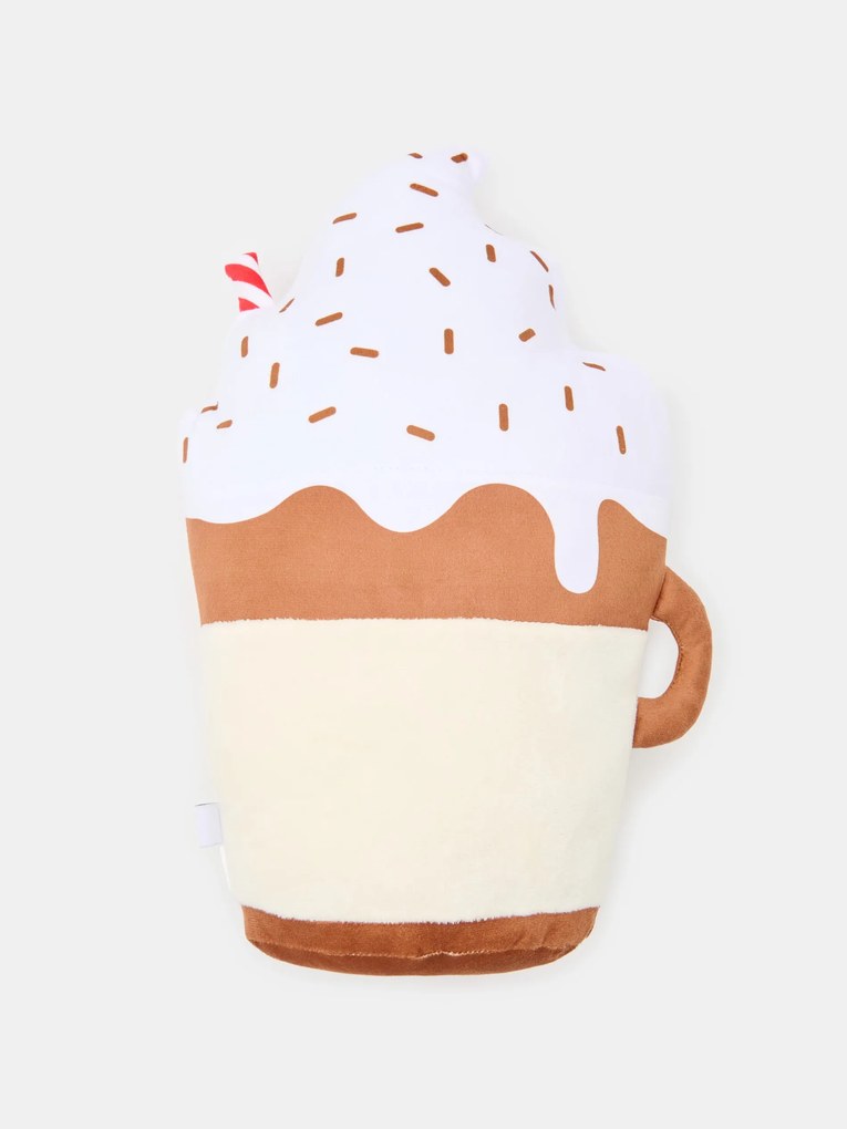 Sinsay - Dekorační polštář ve tvaru nápoje Pumpkin Spice Latte - vícebarevná