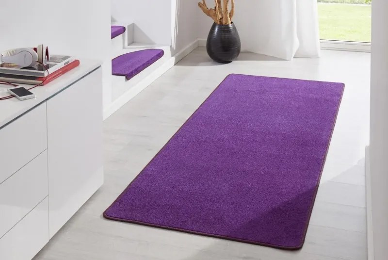 Hanse Home, Kobercová sada Fancy 103005 Lila, 3 díly: 67x140 (2x), 67x250 (1x), fialová, dětský pokoj