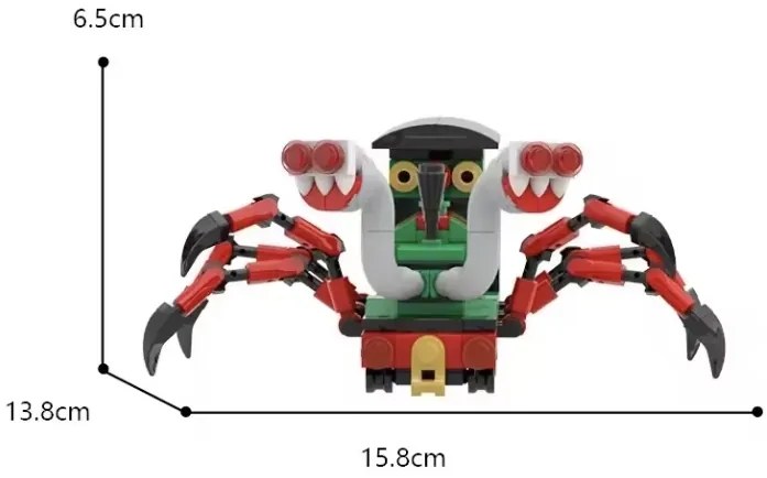 Choo-Choo Charles stavebnice Varianta: 190 dílků