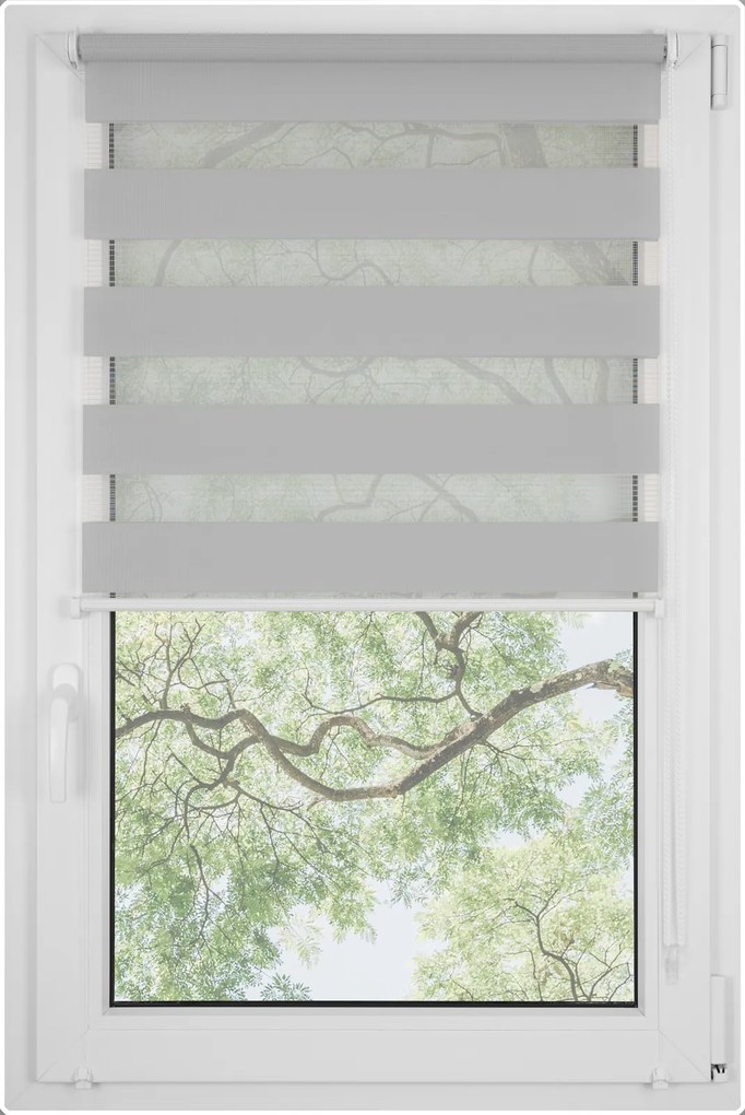 Roleta Den Noc neinvazivní soft Ocel 38x220 cm