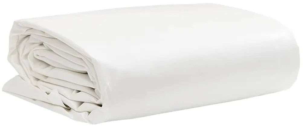 Plachta bílá 1 x 2,5 m 650 g/m² 156196