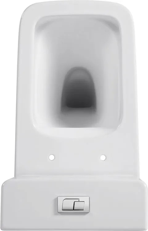 Erga Jotta, WC kombi mísa 640x365x820 mm, Rimless + toaletní sedátko, bílá lesklá, ERG-V03-JOTTA-RIM-WH