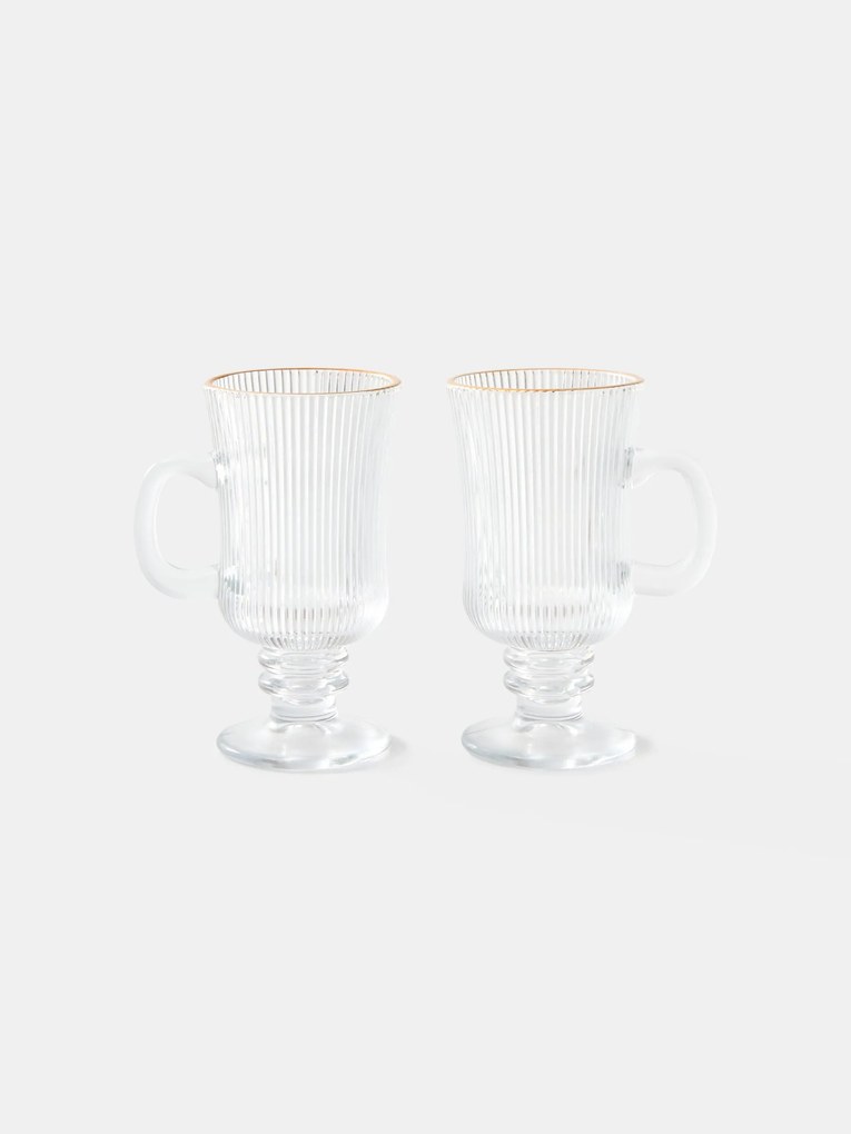 Sinsay - Skleněné hrnky 2 ks - clear