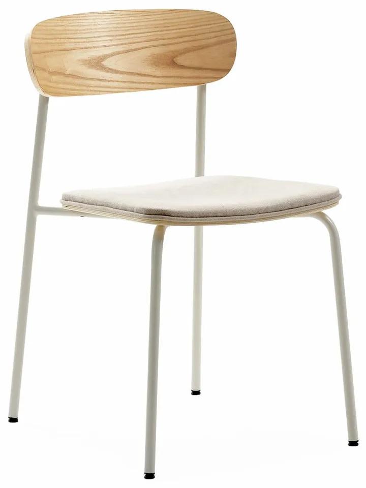 Jídelní židle v sadě 2 ks v béžovo-přírodní barvě Adriana – Marckeric