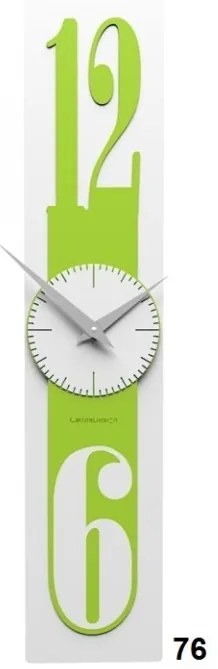 Designové hodiny 10-026 CalleaDesign Thin 58cm (více barevných variant) Barva zelené jablko-76