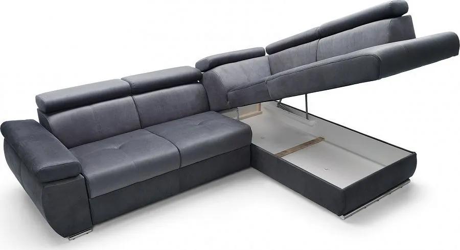 Casarredo - Komfort nábytek Rozkládací rohová sedačka LIMON II Solar 80 pravá