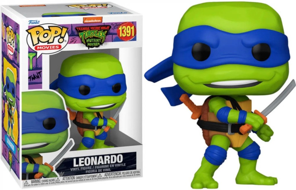 Figurka funko pop! movies teenage mutant ninja leonardo 1391