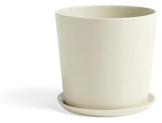 Květináč s podmiskou Botanical Off White XL HAY