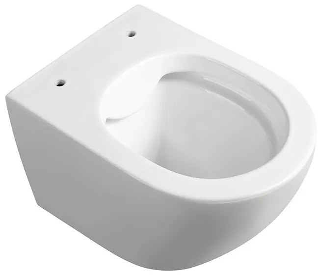 BPS-koupelny Závěsná WC mísa se SoftClose sedátkem HYD-4708, bílá