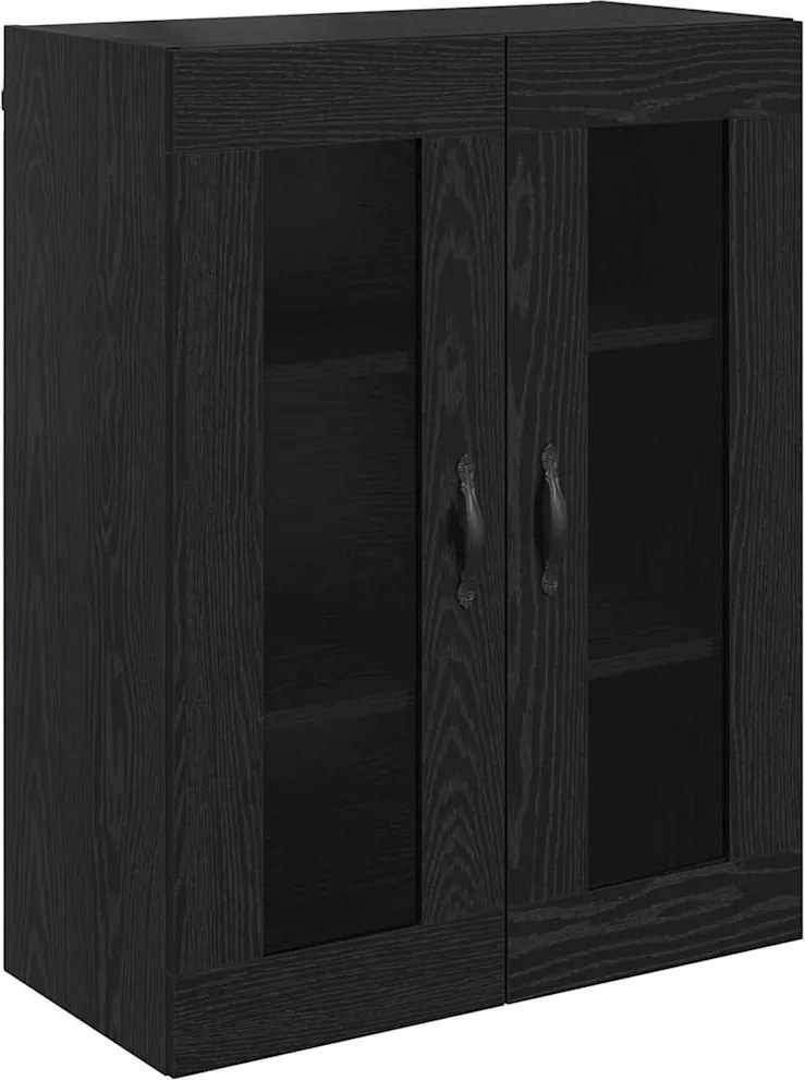 Vysoký bufet Černý dub 69,5 x 34 x 90 cm Kompozitní dřevo 3403176