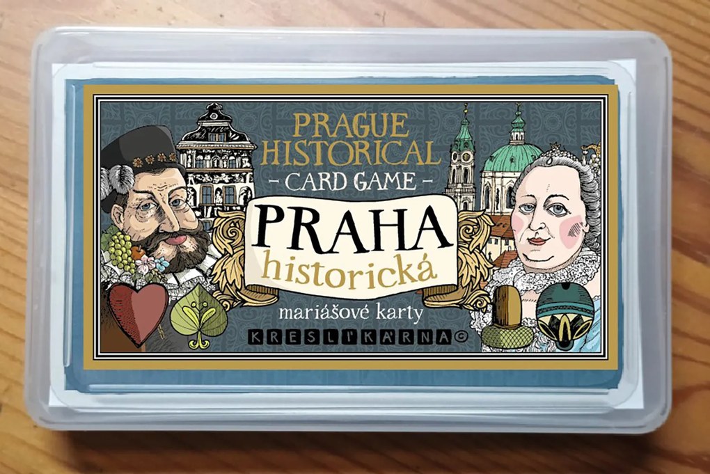 Praha historická - mariášové karty