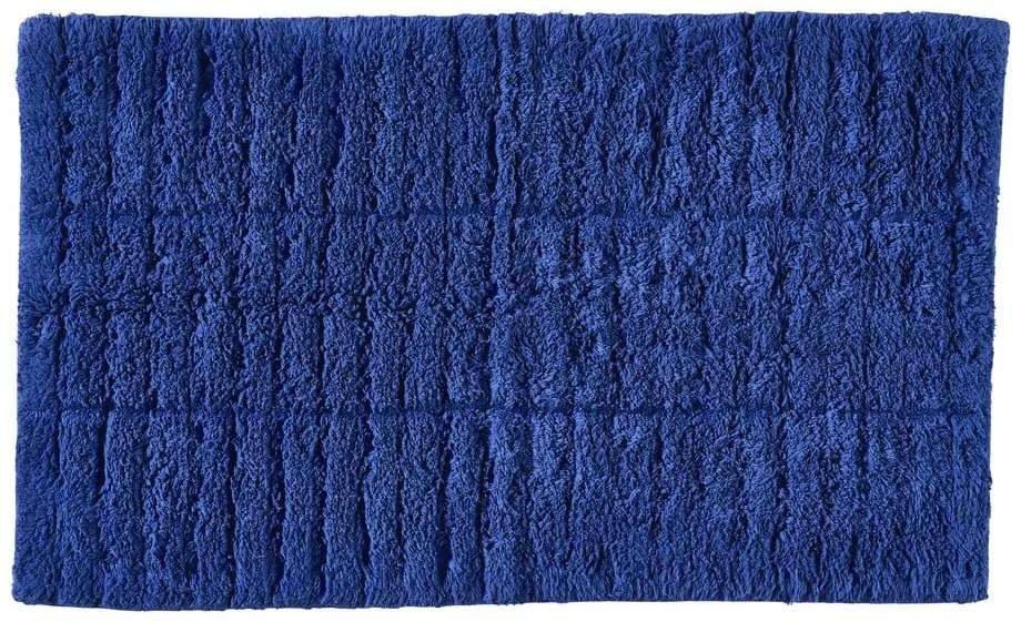 Modrá koupelnová předložka 50x80 cm Indigo – Zone