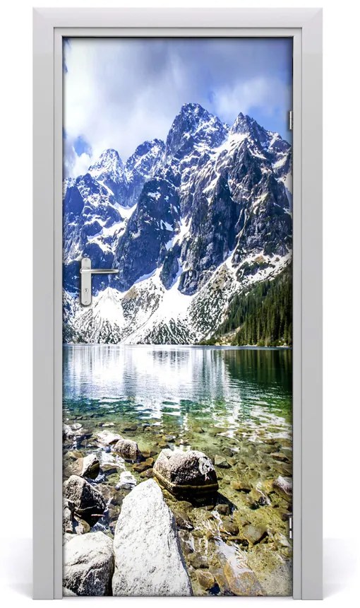 Fototapeta na dveře Mořské oko Tatry 75x205 cm