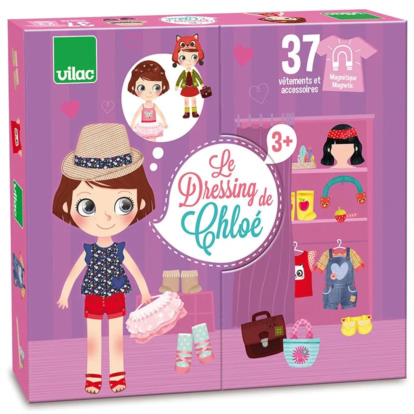 Vilac Magnetické oblékací puzzle Chloe
