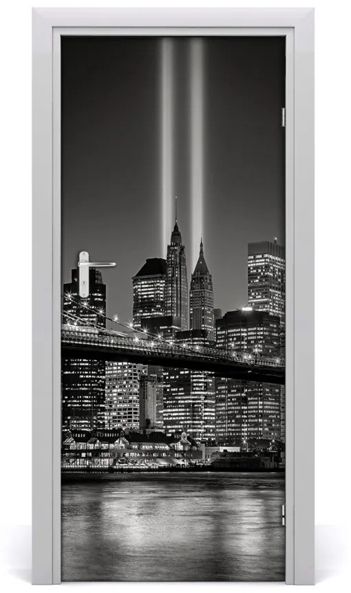 Fototapeta samolepící dveře Manhattan New York 75x205 cm