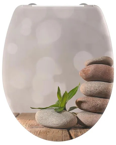Eisl Sanitär WC prkénko Duroplast Soft Close Stone Pyramid 82380