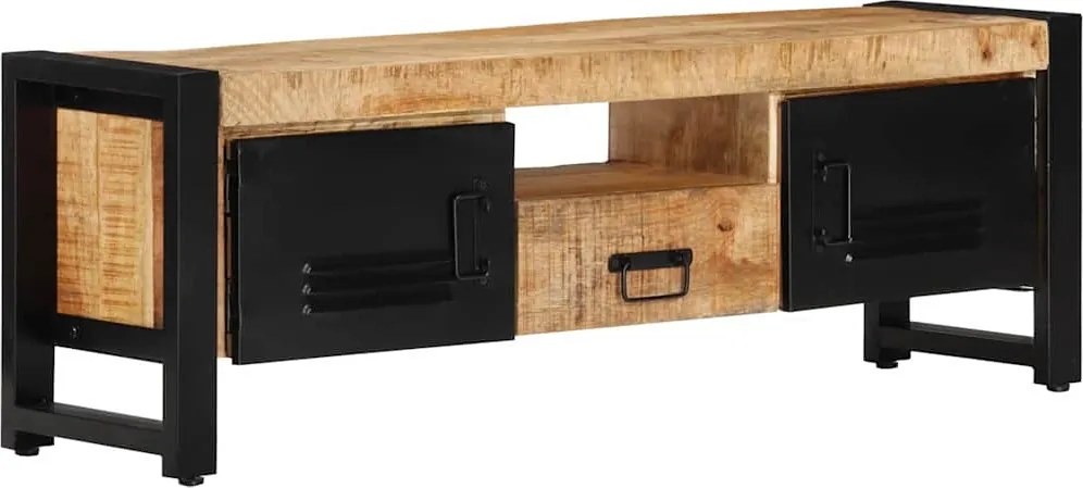 TV skříňka 120 x 30 x 40 cm masivní mangovníkové dřevo 338222